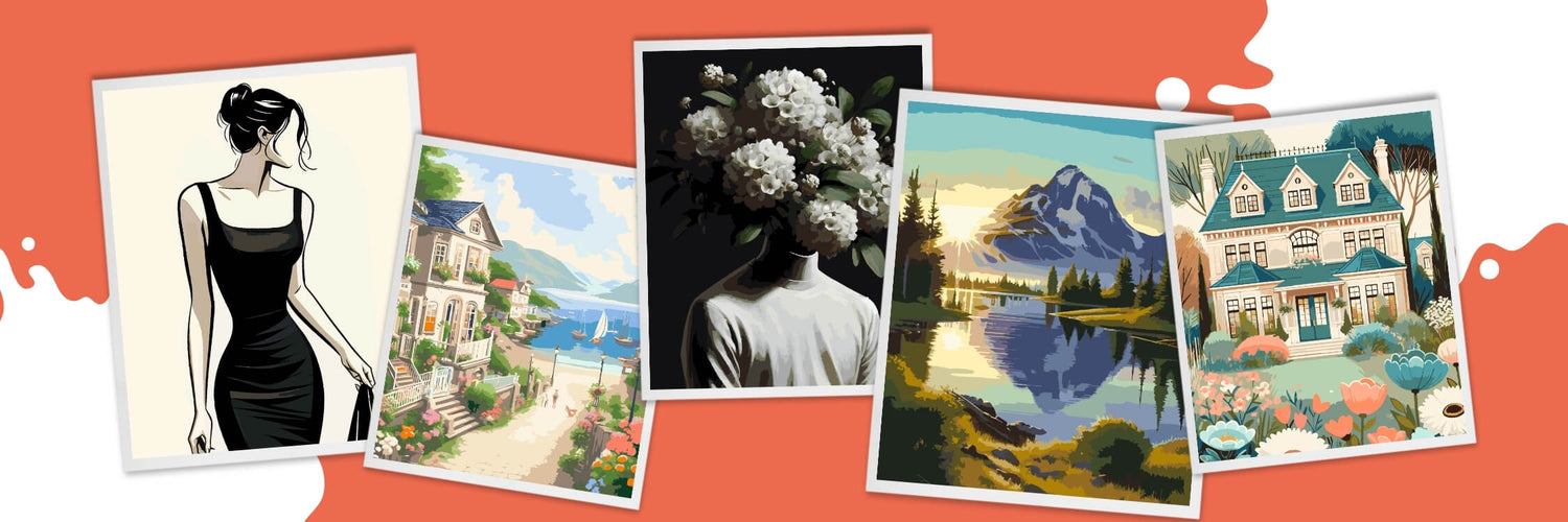 Numbers to Art | Paint by Numbers for kids and adults