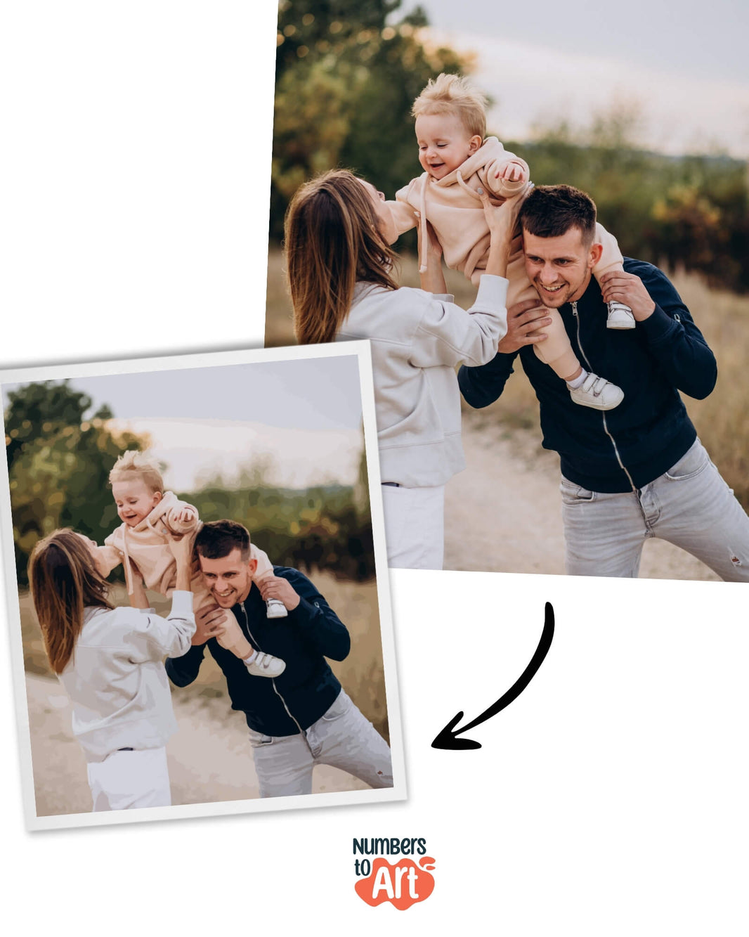 Numbers to Art | Paint by Numbers for kids and adults